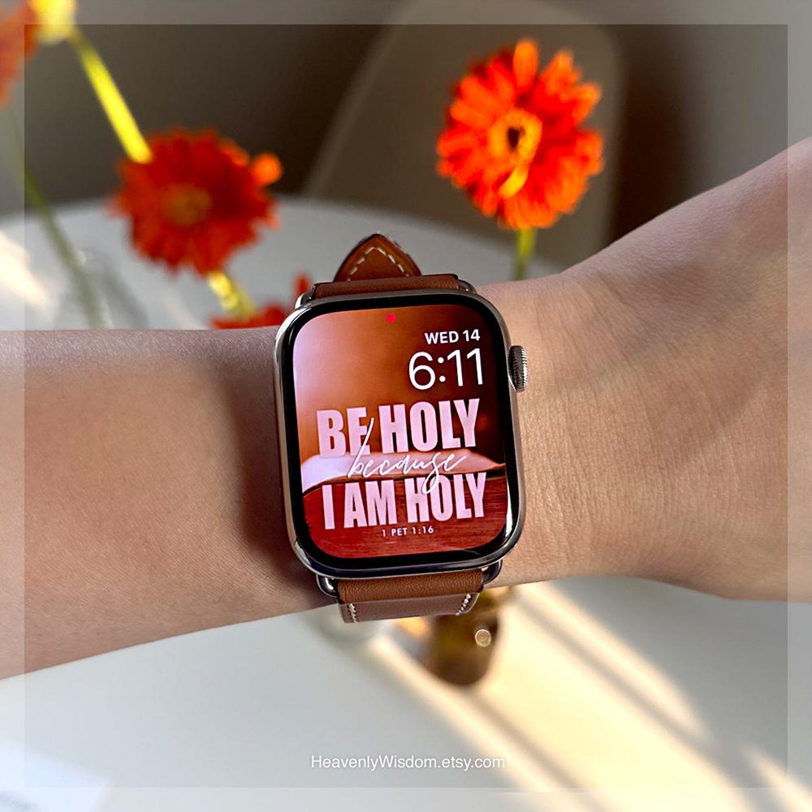 Be Holy Apple Watch Wallpaper: Bible Verse Scripture (digital Download ...