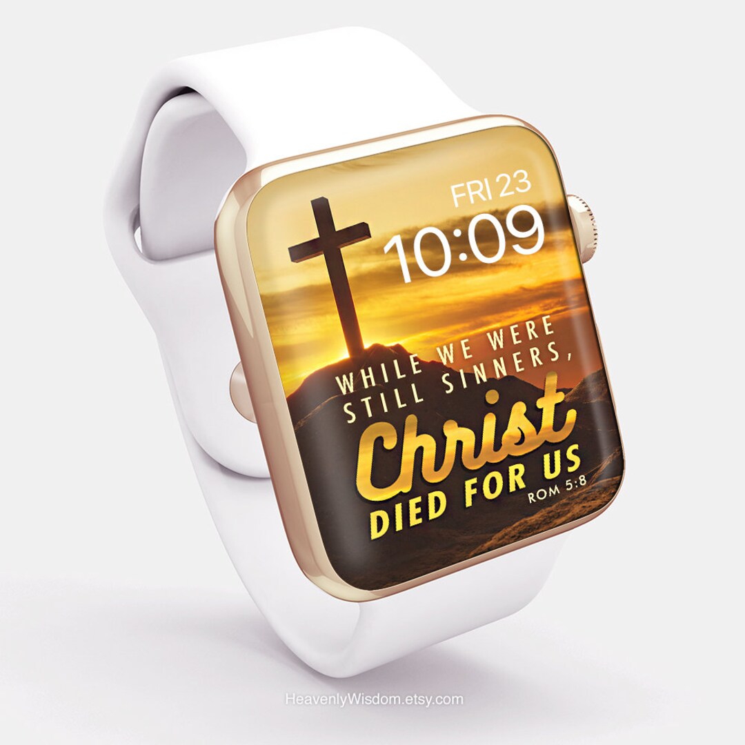 Christian Apple Watch Wallpaper: Christ Died for Us (digital Download ...