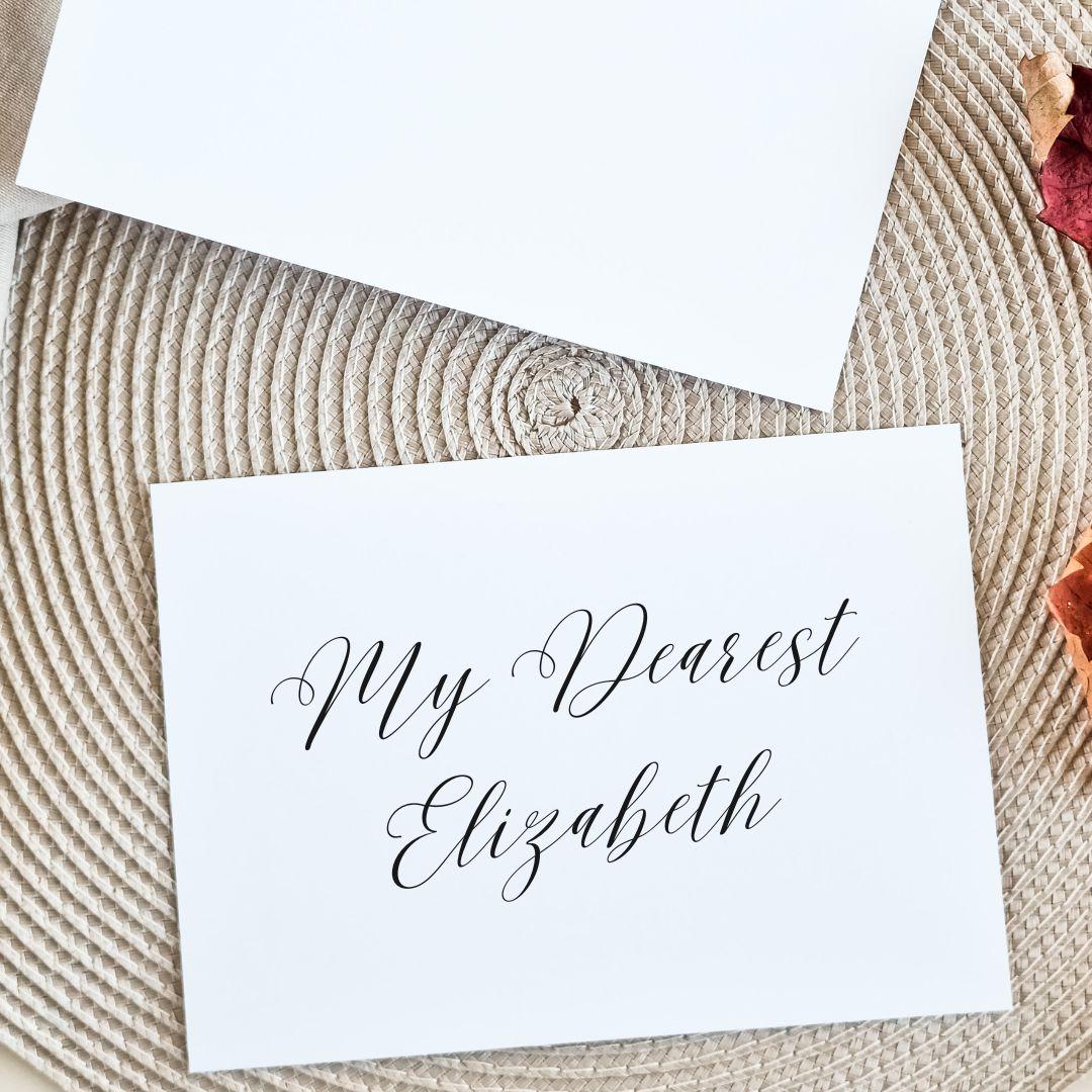 Personalized Handwritten Letter for Child, Mother, Father, Friend ...