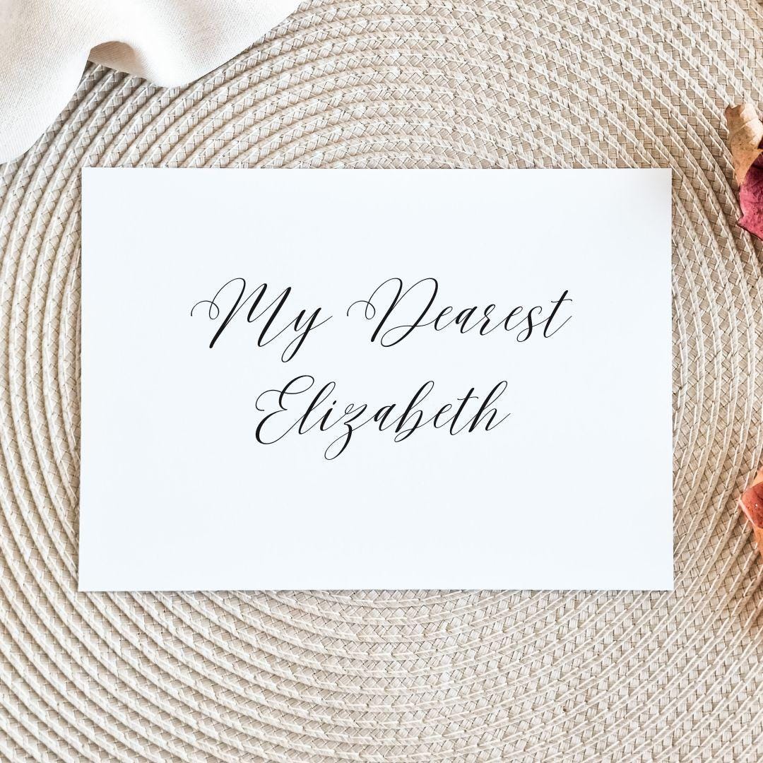 Personalized Handwritten Letter for Child, Mother, Father, Friend ...