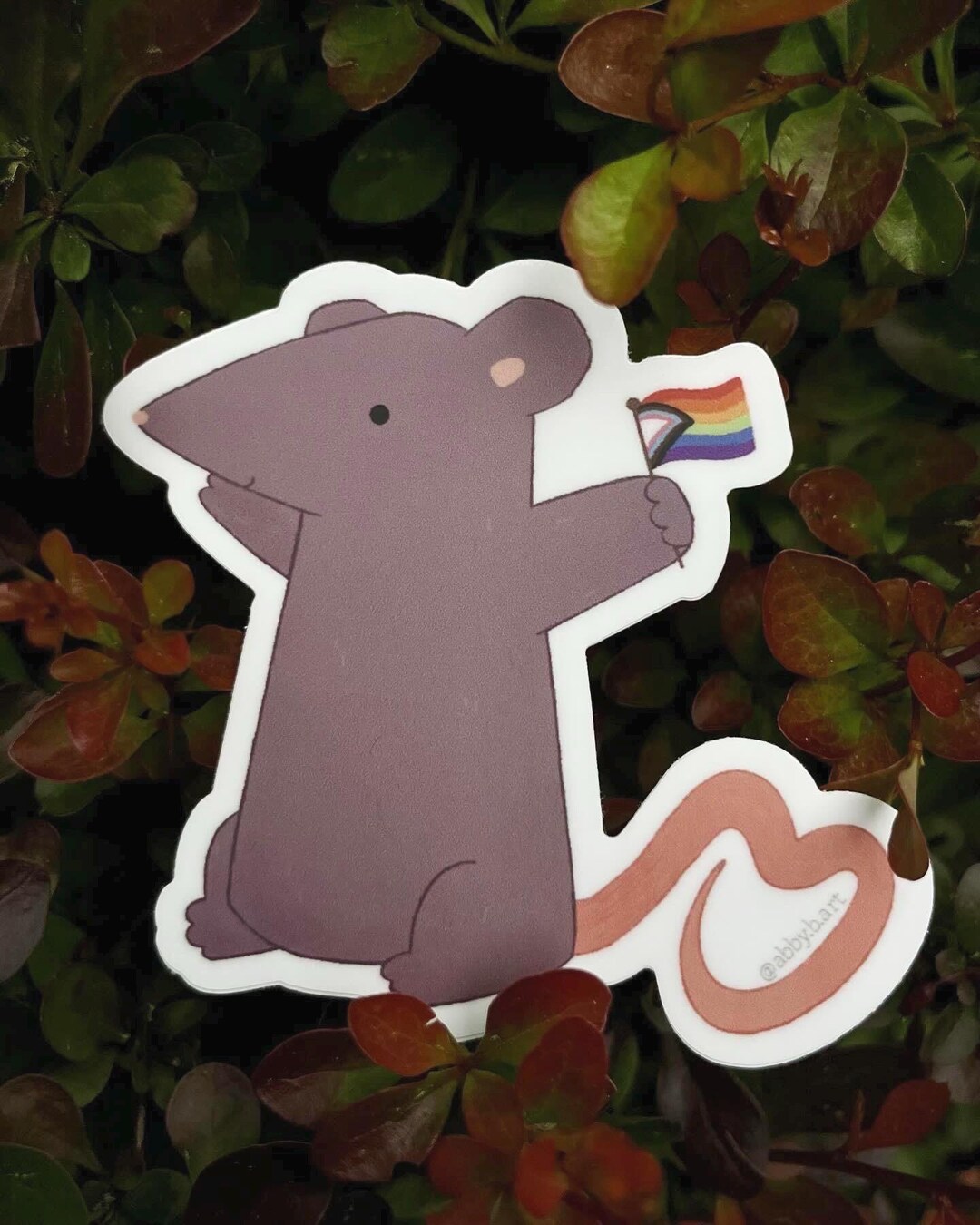Pride Rat Sticker | 3” Vinyl Laptop Decal - Etsy