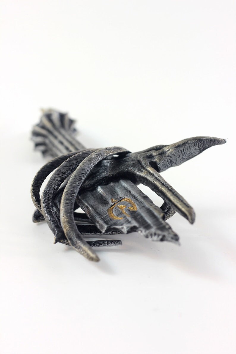 Sauron's Sword Lord of the Rings Broken Sword 3D Gurthang Sword Black ...