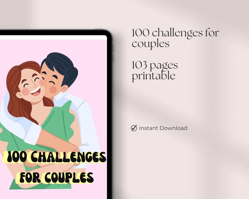 Couple Challenges,100 Challenges for Couple,fun With Your Partner, Date ...