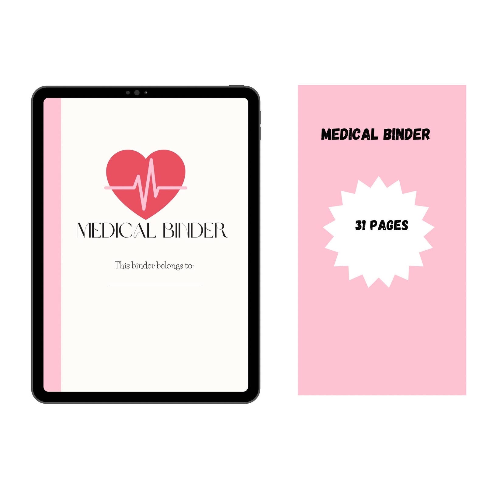 Medical Planner Printable,medical Binder,healthcare Planner,wellness ...