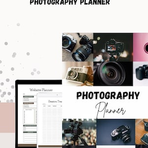 Photographer Planner| Photography Planner| Photographer Template ...