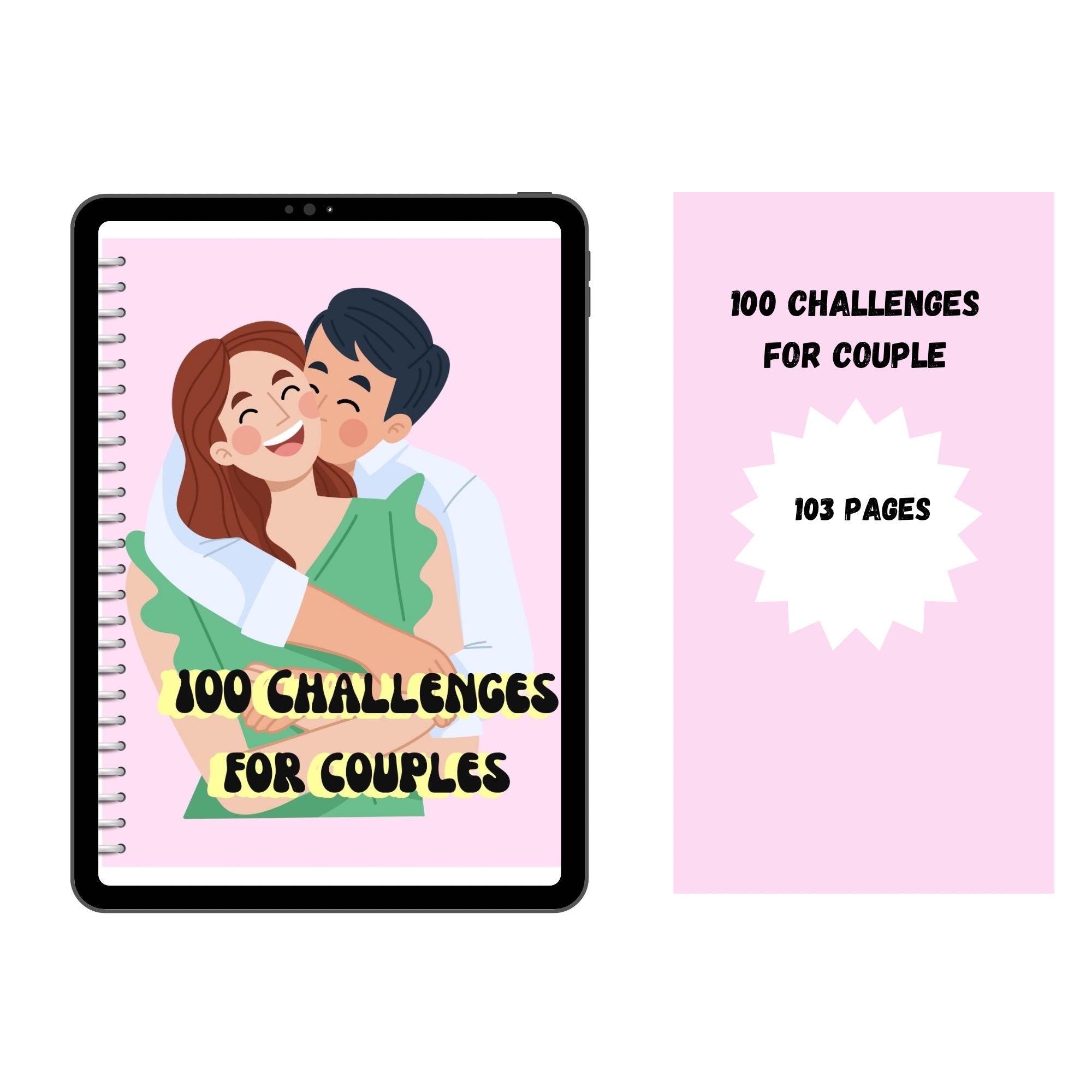 Couple Challenges,100 Challenges for Couple,fun With Your Partner, Date ...