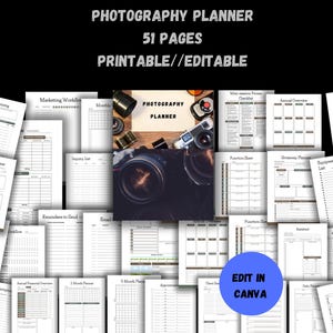 Photographer Planner Photography Planner Photographer ...