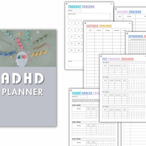 ADHD Planner Adult,adhd Planner,adhd Planner Printable,adhd Workbook ...