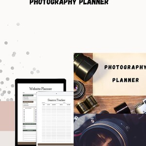 Photographer Planner Photography Planner Photographer ...