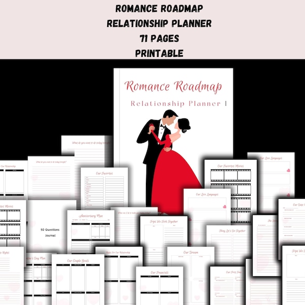 Relationship Road Map Template - Etsy