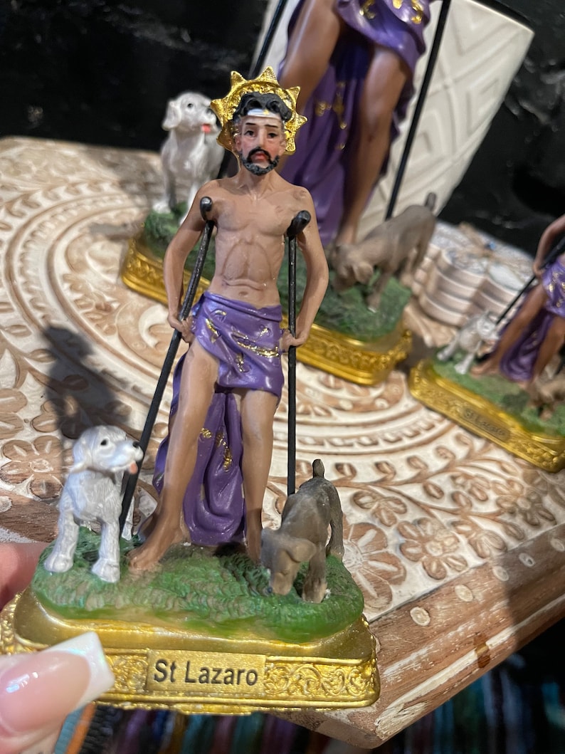 San Lazaro Statue - Etsy