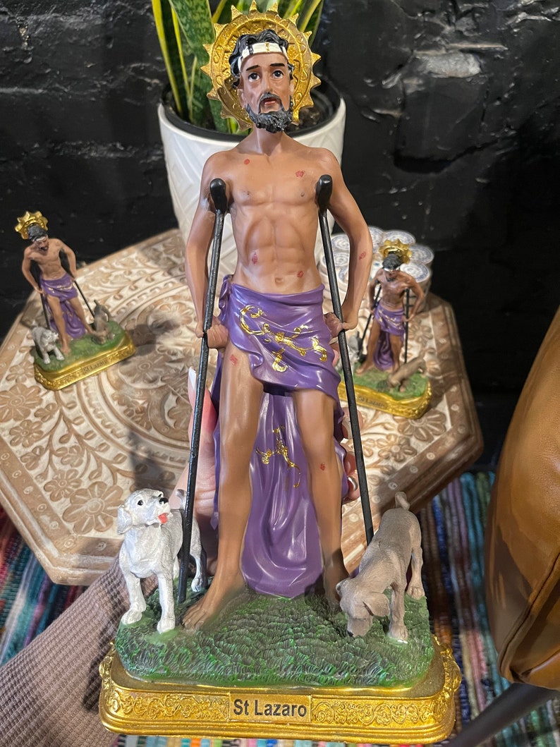San Lazaro Statue - Etsy