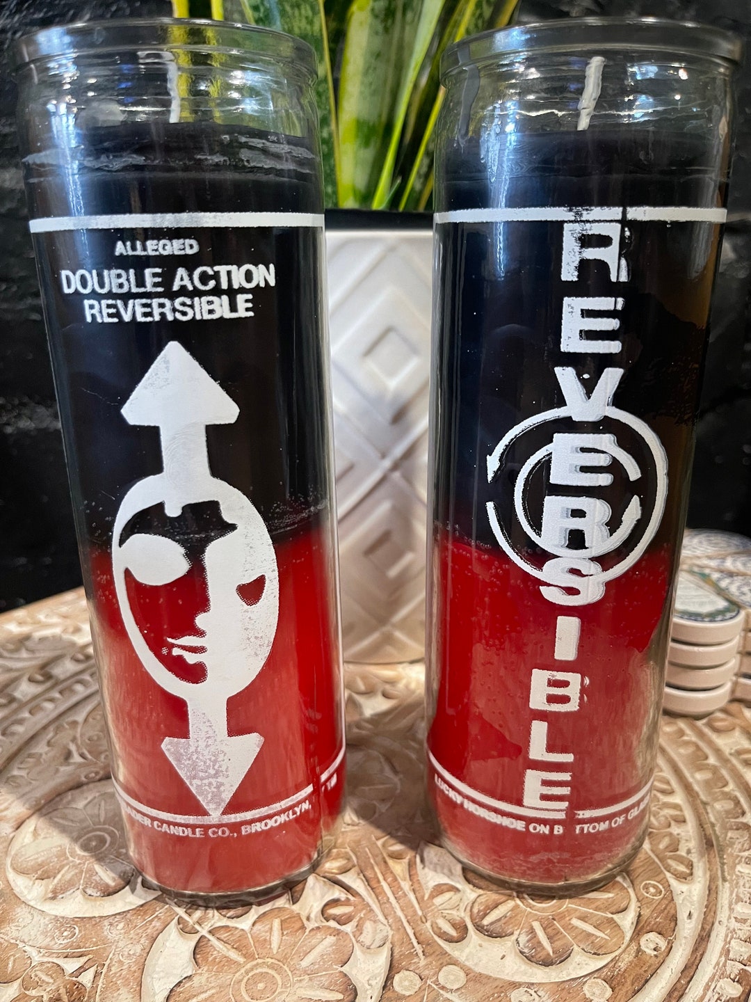 Double Action Reversible Candle - Etsy