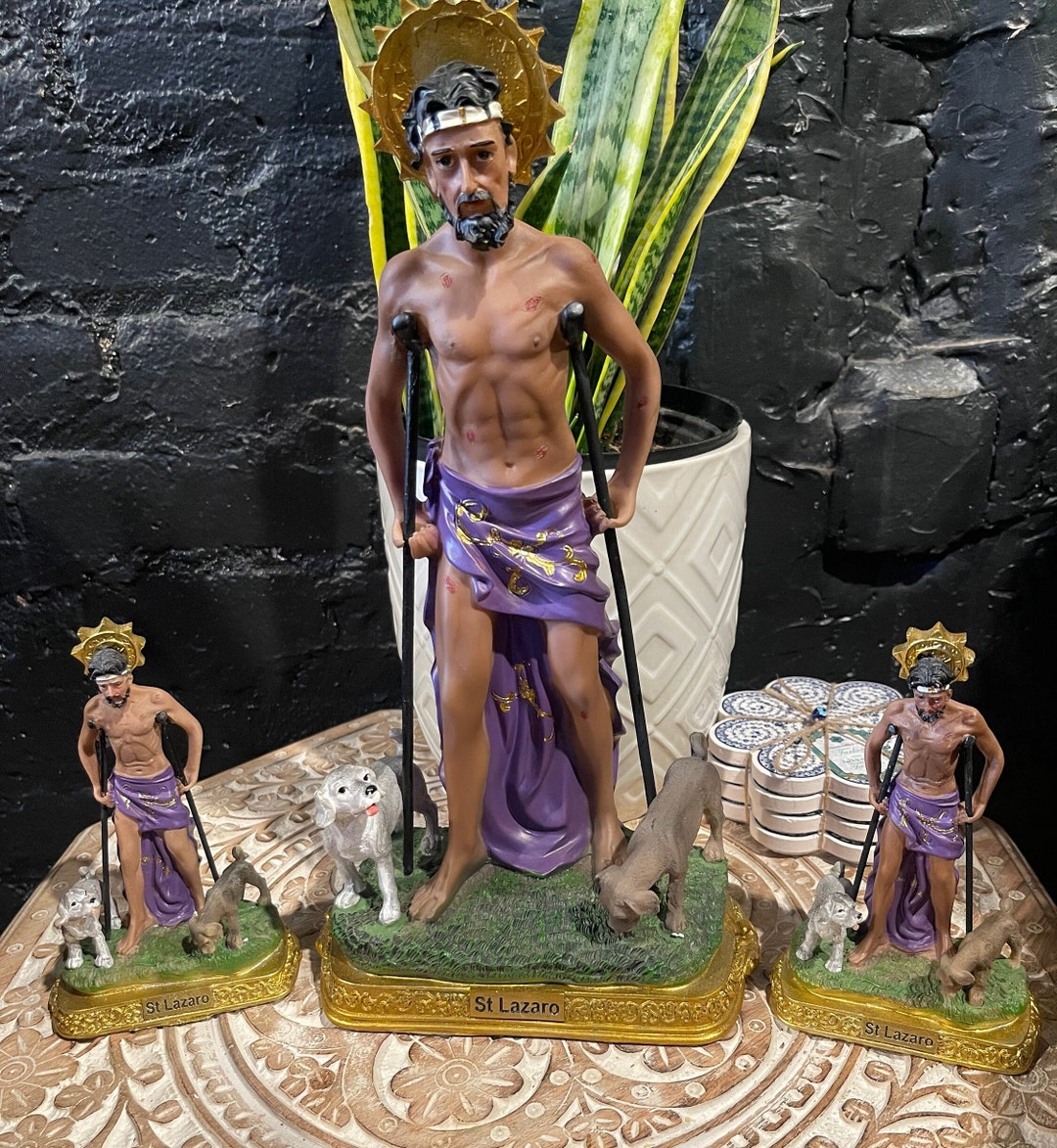 San Lazaro Statue - Etsy