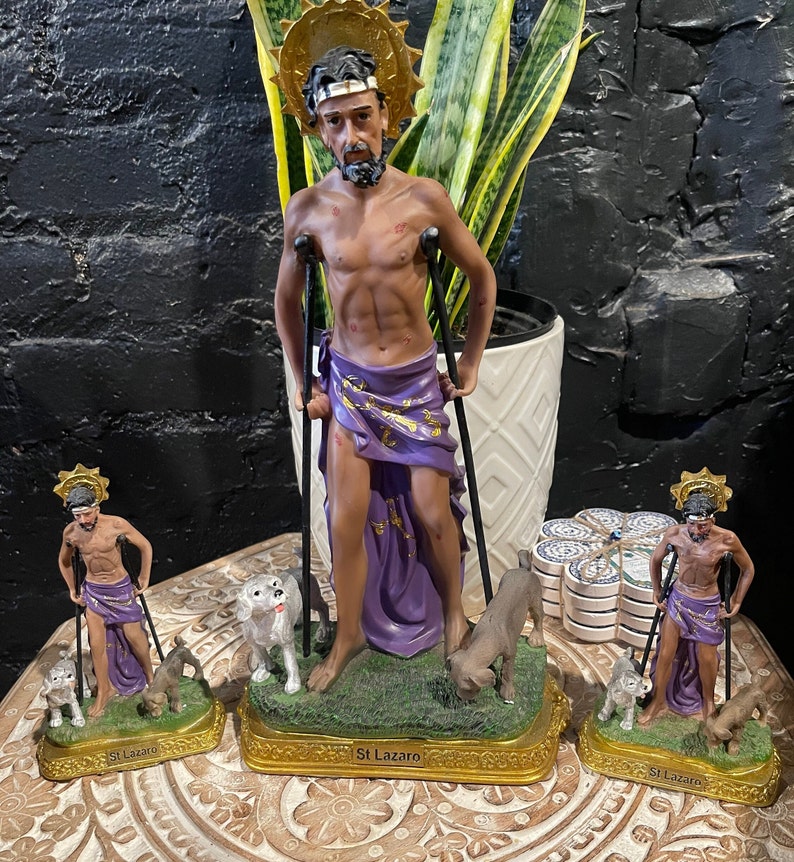 San Lazaro Statue - Etsy