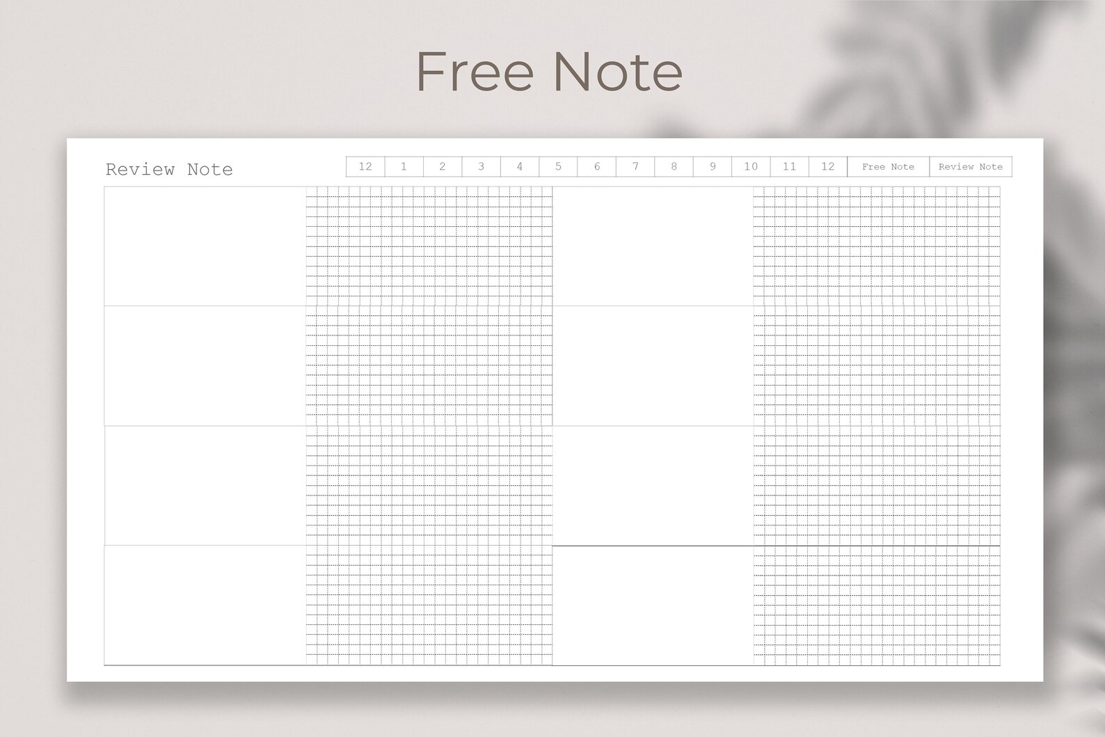 Muji Style Minimalist 2024 Digital Planner - Etsy