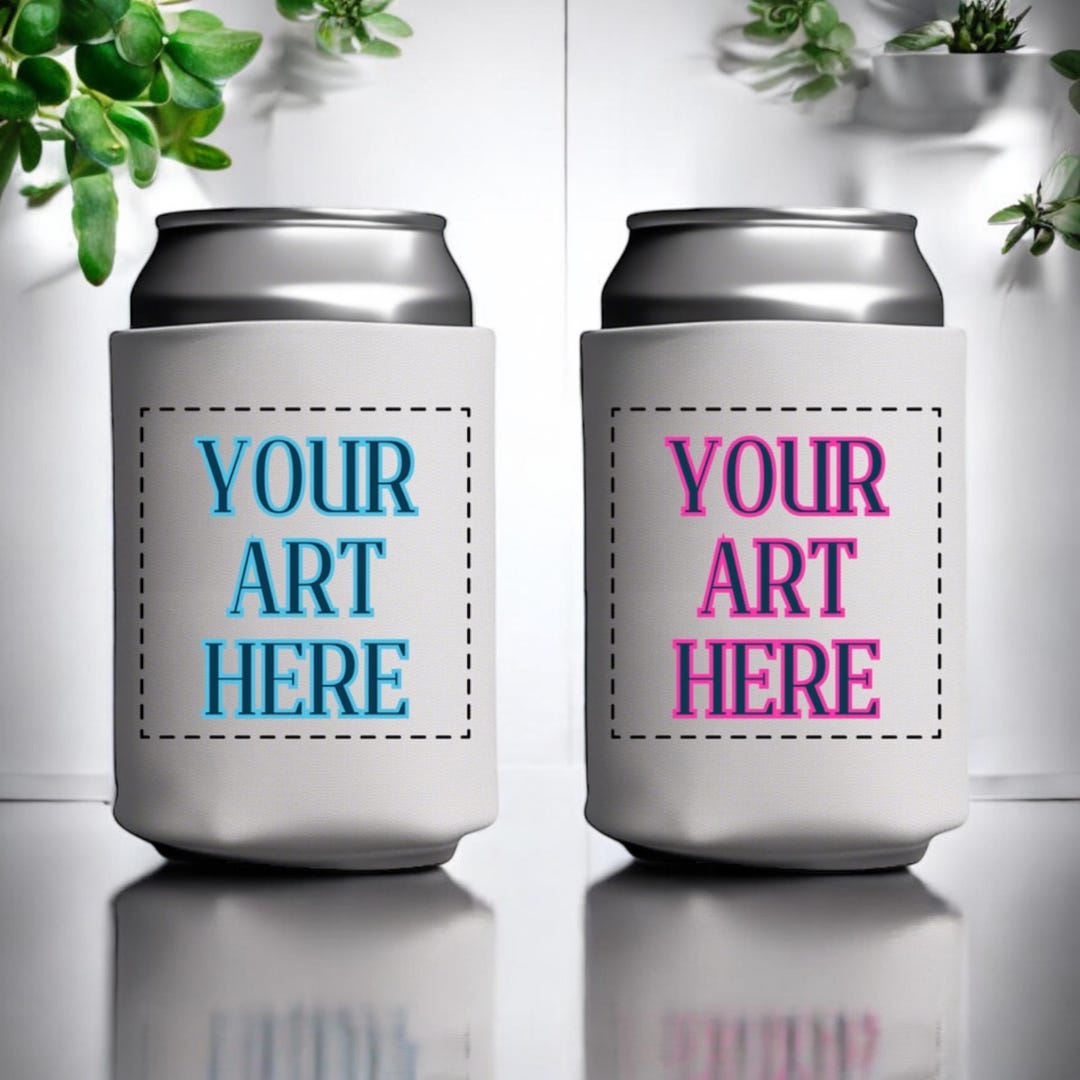 Personalized Company Logo Koozie, Custom Event & Business Promotion - Etsy