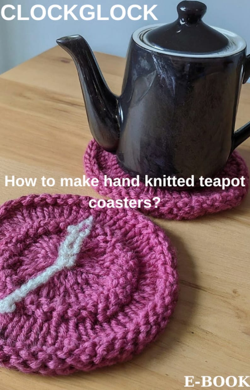 Step-by-step Guide: Creating Charming Hand-knitted Teapot Coasters for ...