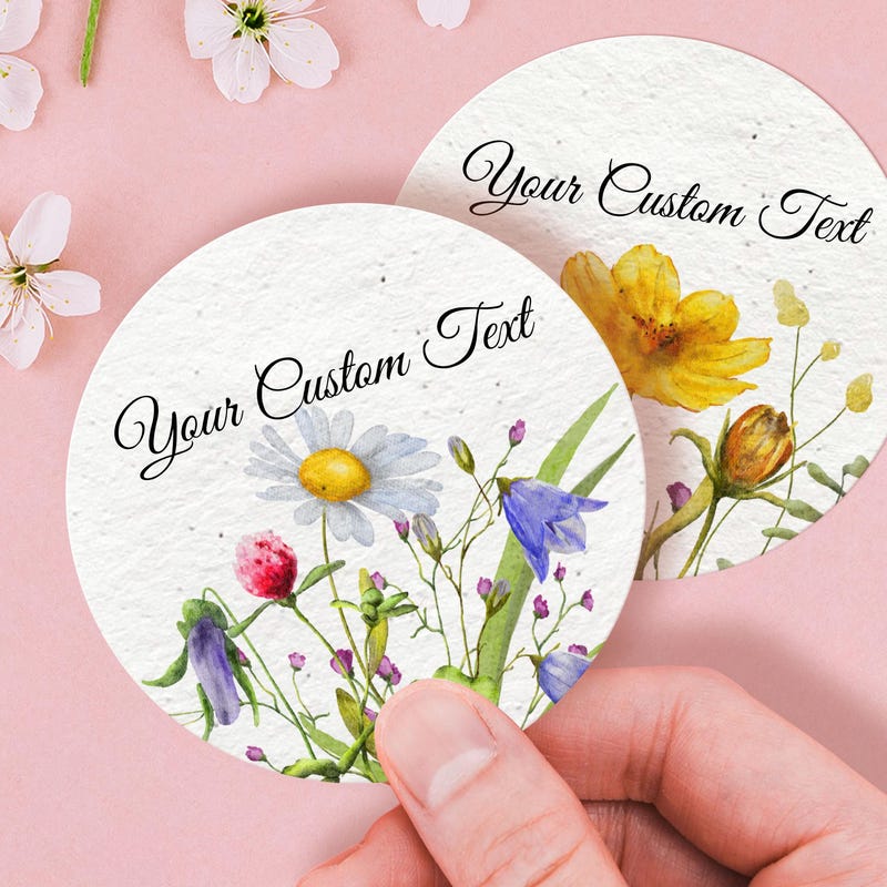Seed Paper Wedding Cards - Etsy