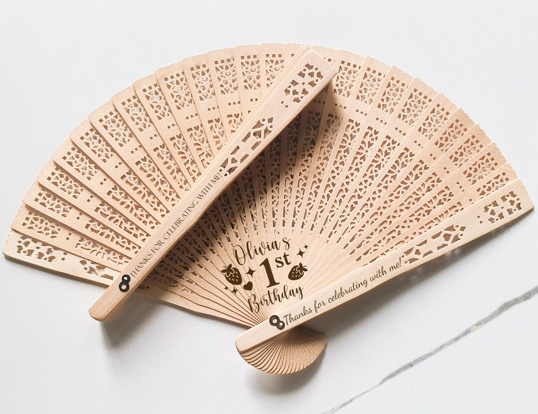 Bulk Mis Quince Años Fan Custom Birthday Favors 1st Birthday Party ...