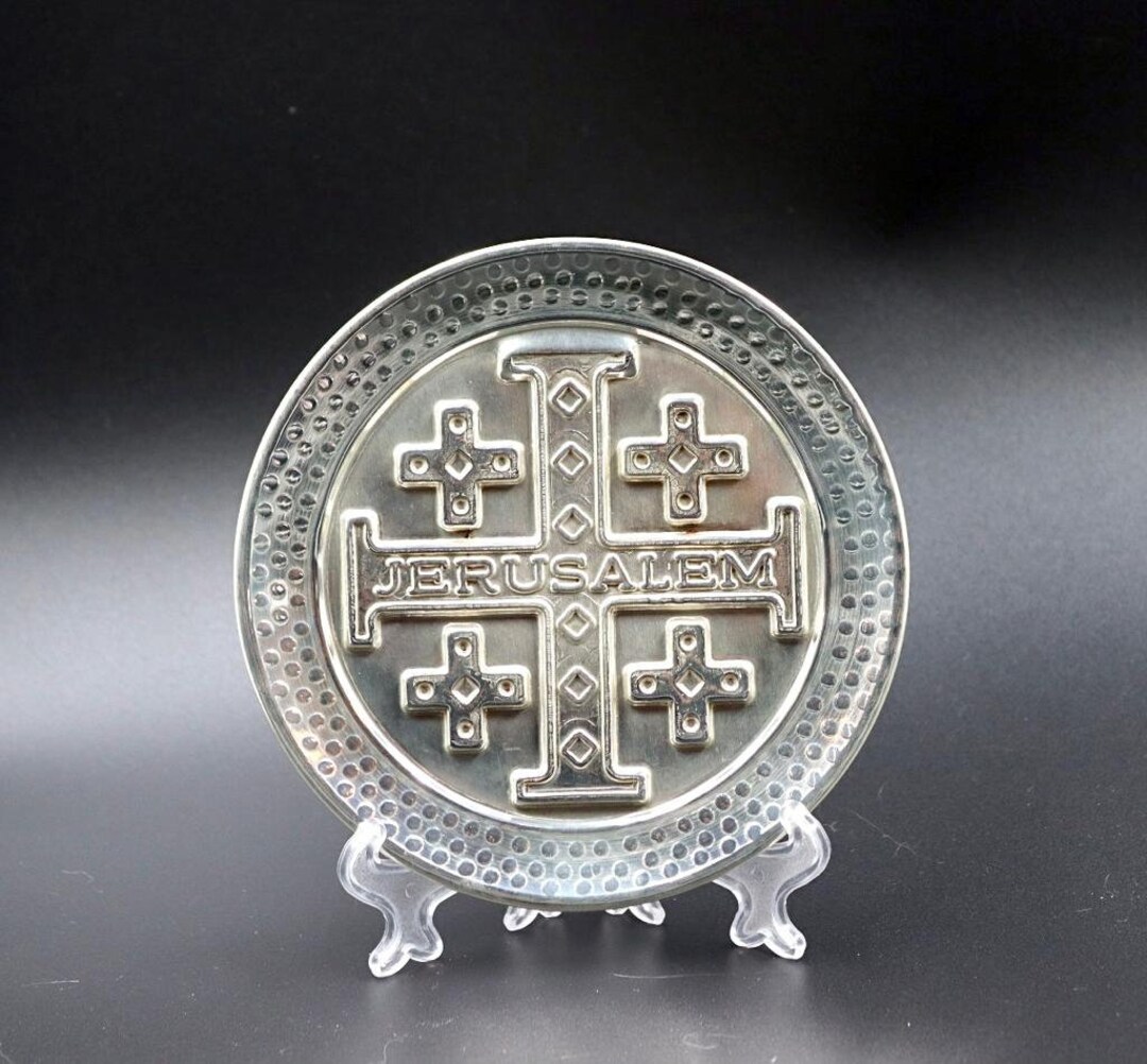 Jerusalem Cross - Handmade From Copper and Silver - Etsy