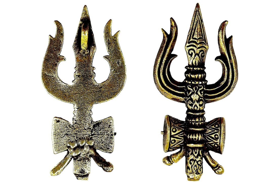 Beautiful Trident of Lord Shiva Trisula Trishula Trishul Om Ohm Deity Harmony of Life Hindu ...