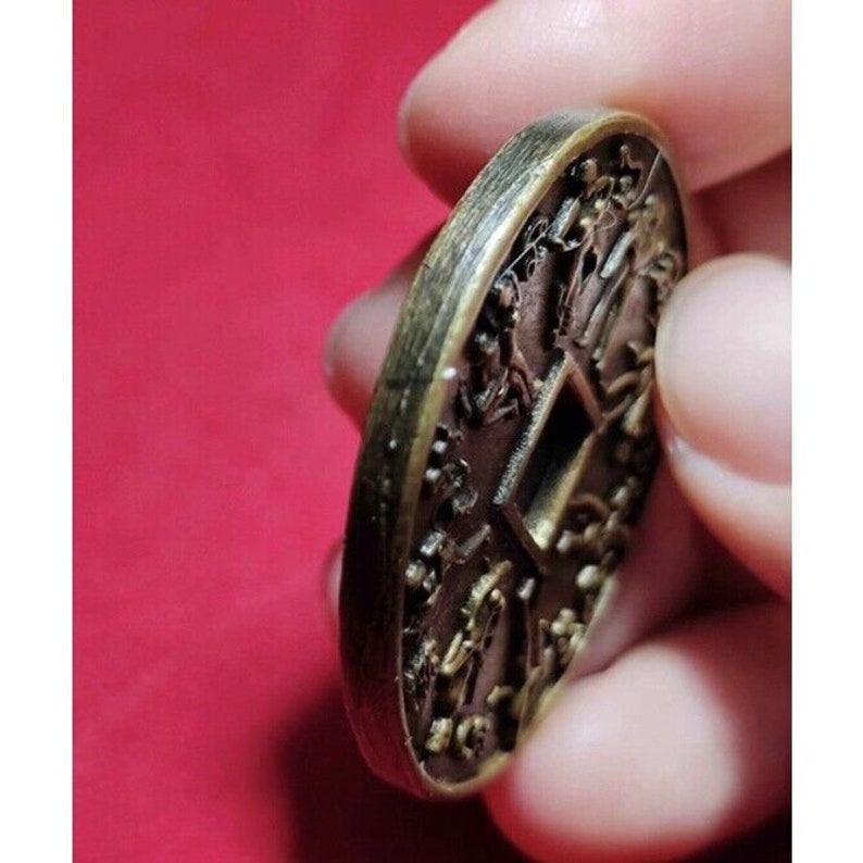 1 Pcs Kama Sutra Talisman Coin Love Charm Fetish Mantra Medal Holy ...