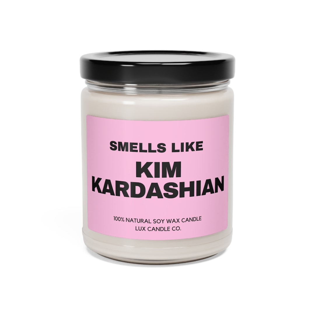 Kim Kardashian Candle, Kim Kardashian Merch, Gift for Kim Kardashian ...