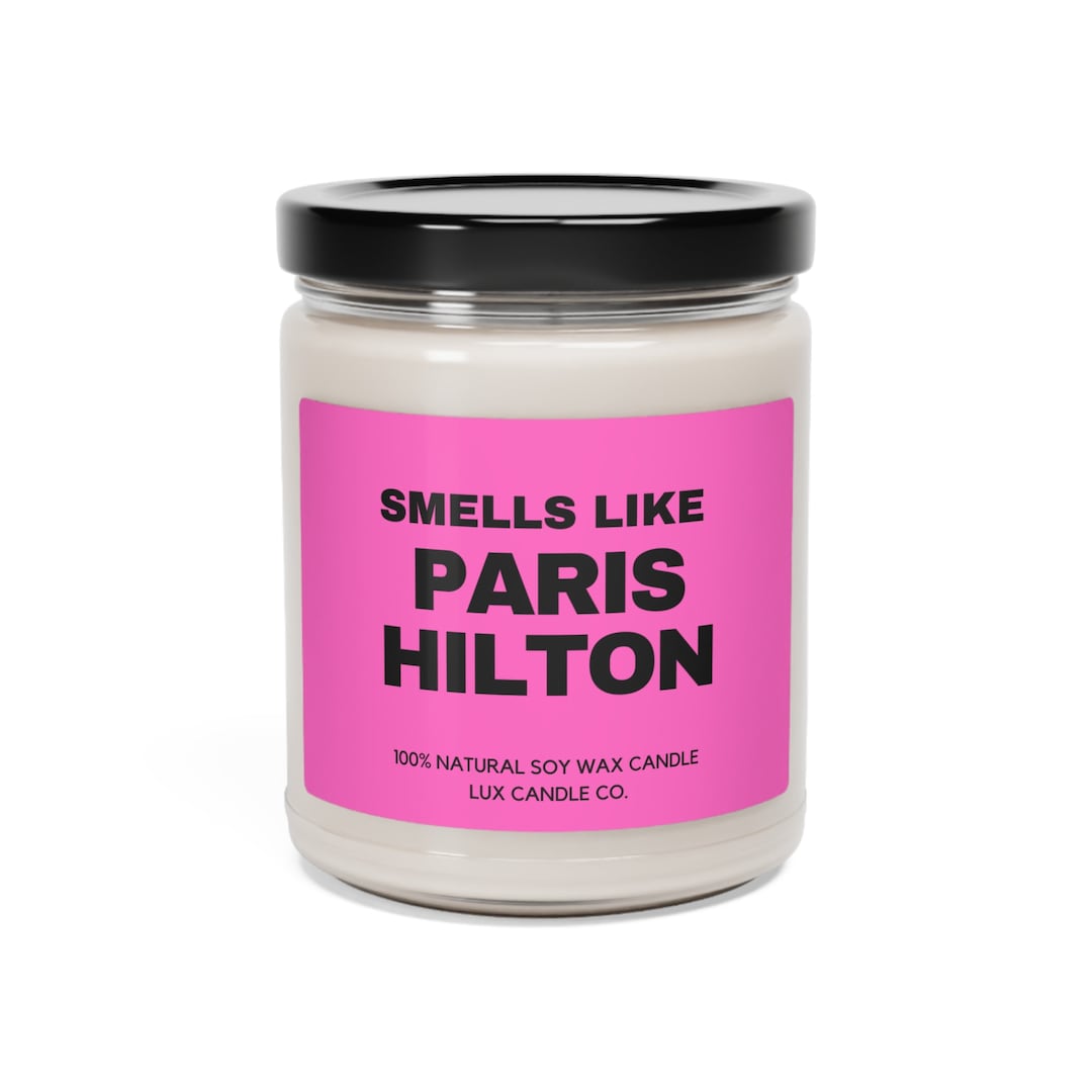 Paris Hilton Candle, Paris Hilton Merch, Gift for Paris Hilton Fan ...
