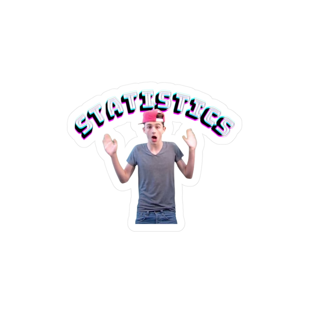 Timothee Chalamet Statistics Sticker - Etsy