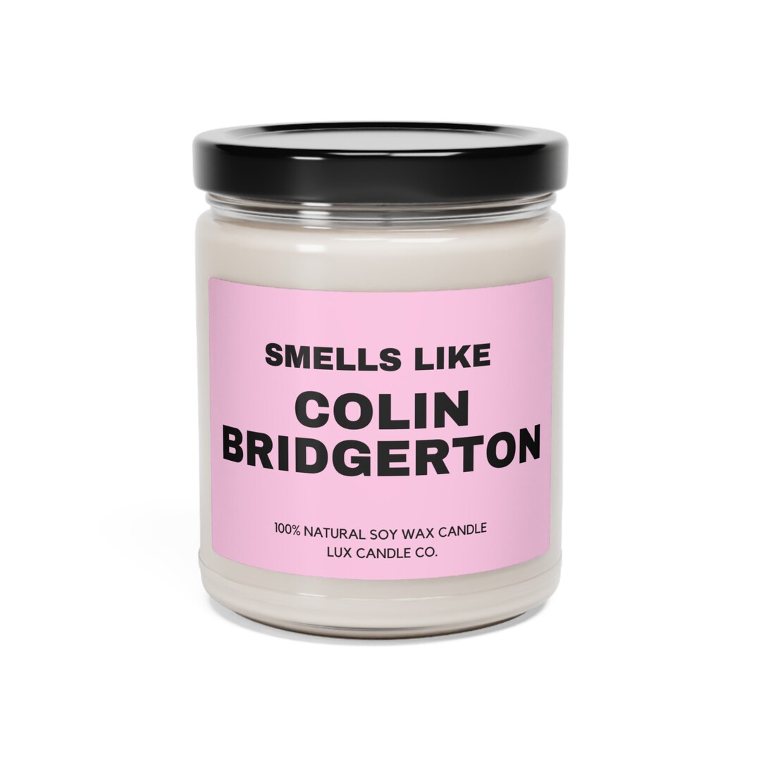 Colin Bridgerton Candle, Bridgerton Merch, Smells Like Colin Bridgerton ...