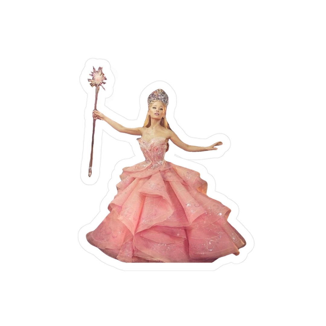 Ariana Grande Sticker, Ariana Grande Wicked Sticker, Glinda, Wicked ...