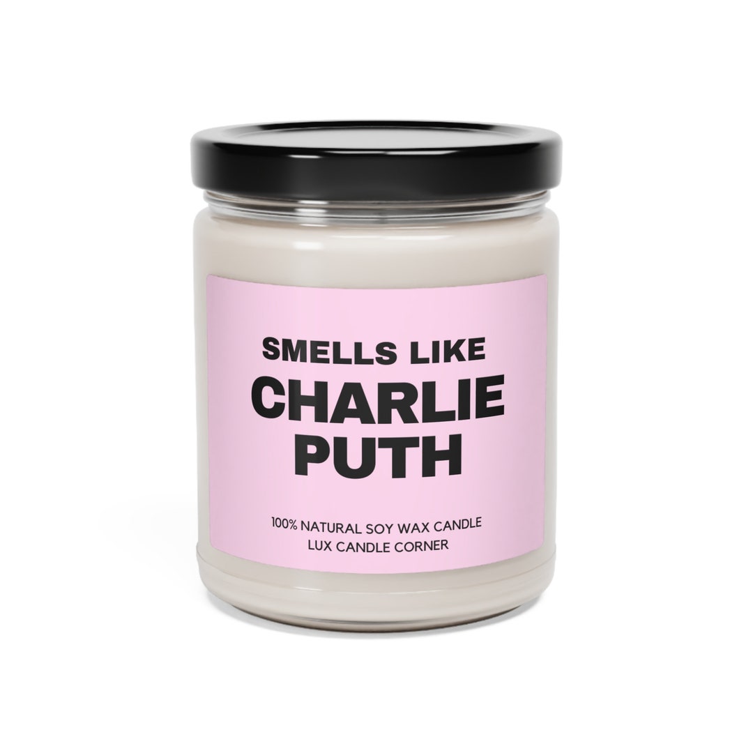 Charlie Puth Candle, Charlie Puth Merch, Funny Gift, Celebrity Candle ...