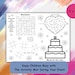 Personalized Mis Quince Años Coloring Pages | Quinceañera Party Favor ...