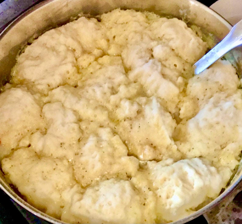 Mom's Chicken and Dumplings (recipe) - Etsy