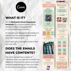 Editable Kids Books Welcome Email Sequence Template for Klaviyo ...