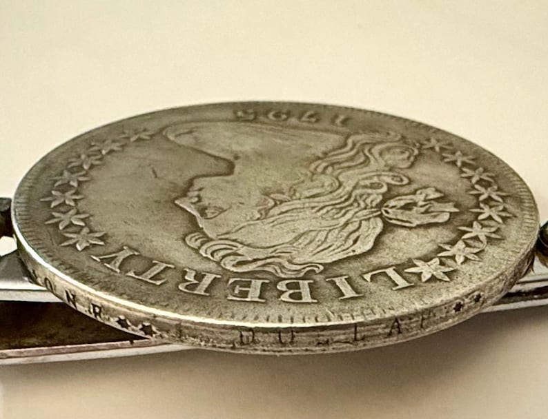 1795 Liberty Draped Bust Silver-plated 1 Dollar U.S. Coin Commemorative ...