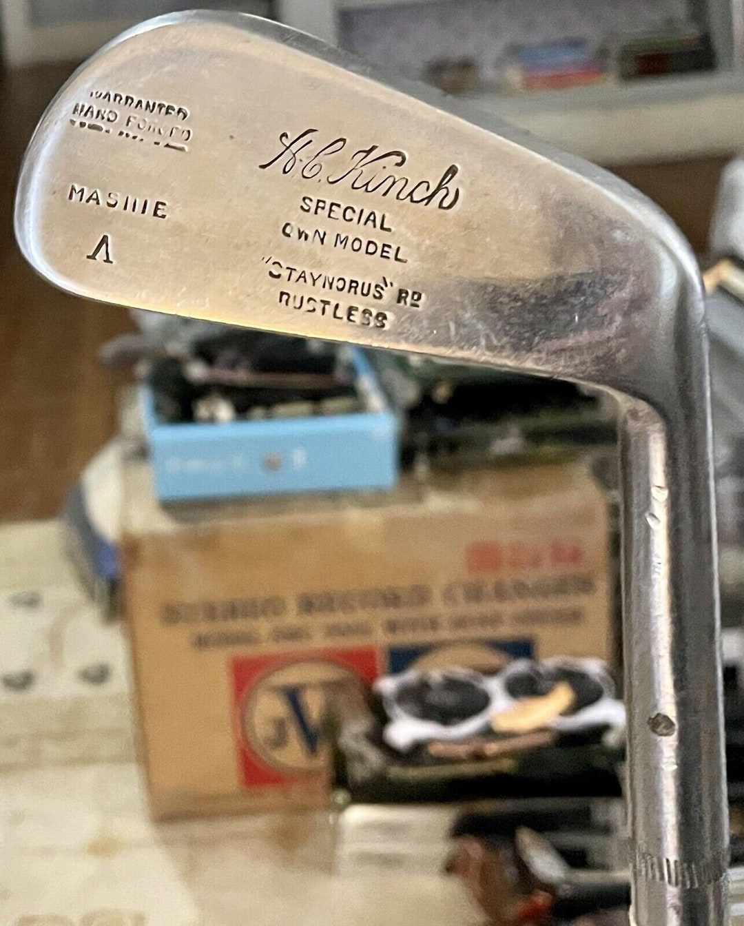 H.L. Kinch Special Own Model Hand Forged Staynorus Rustless Mashie RH ...