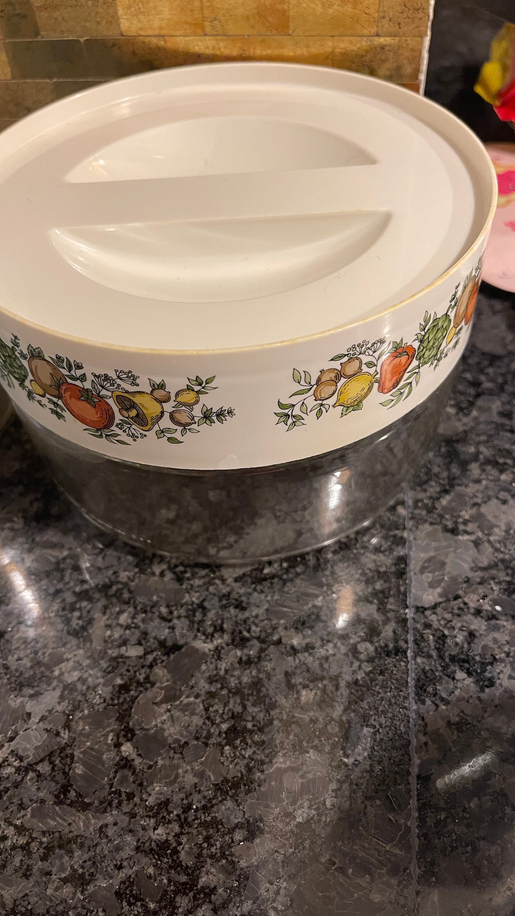 Vintage 1970s Pyrex Spice of Life Canister Set of 5 - Etsy