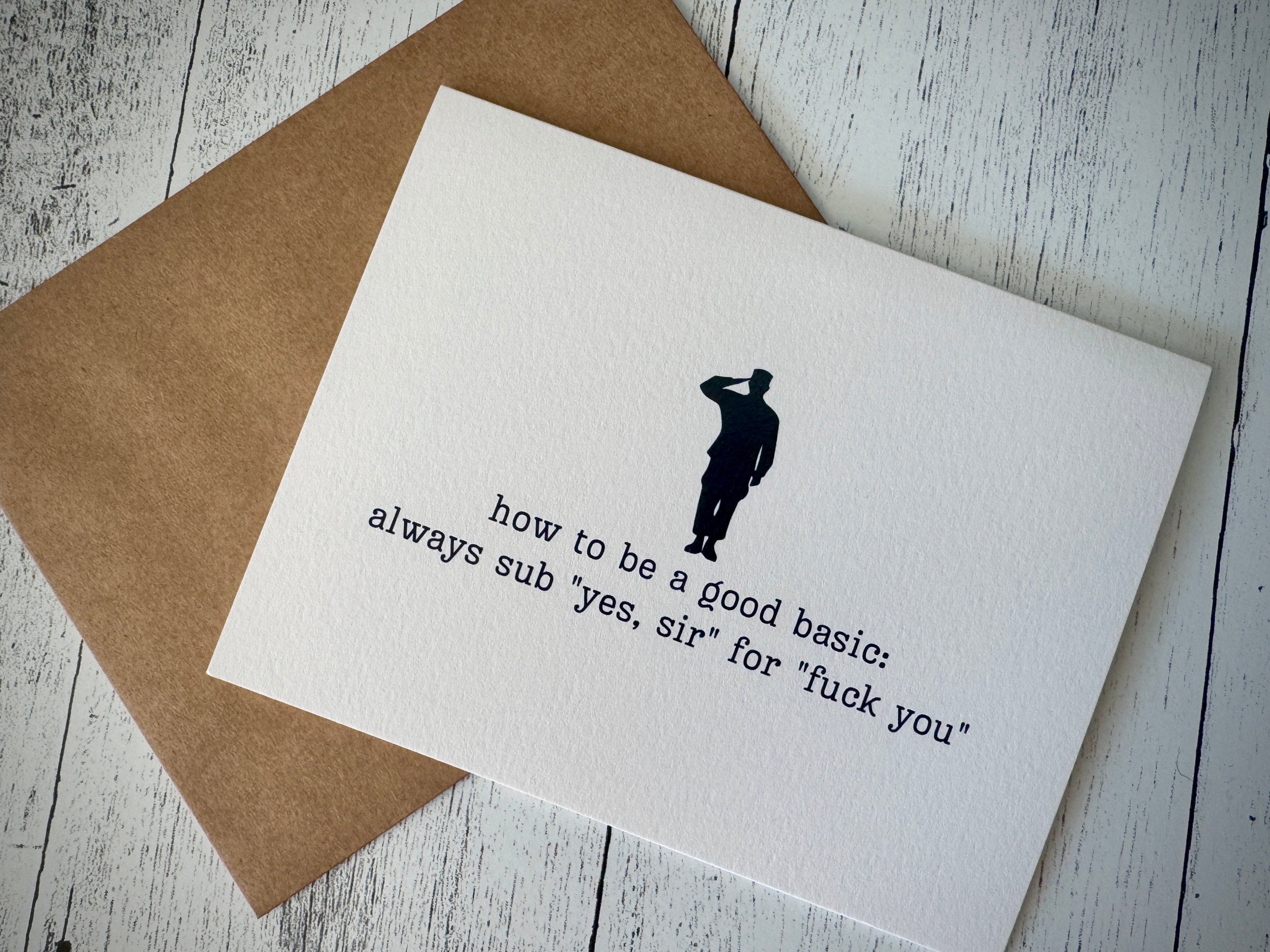 Basic Training Cards / BMT / BCT / Service Academy Greeting Cards ...