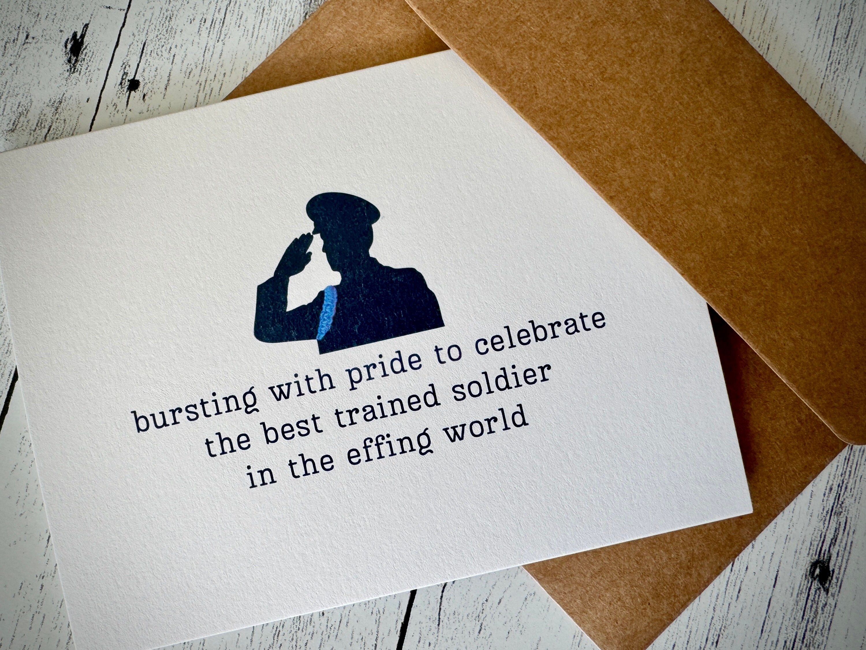 OSUT Graduation Card / Army Infantry Training Graduation / Military ...