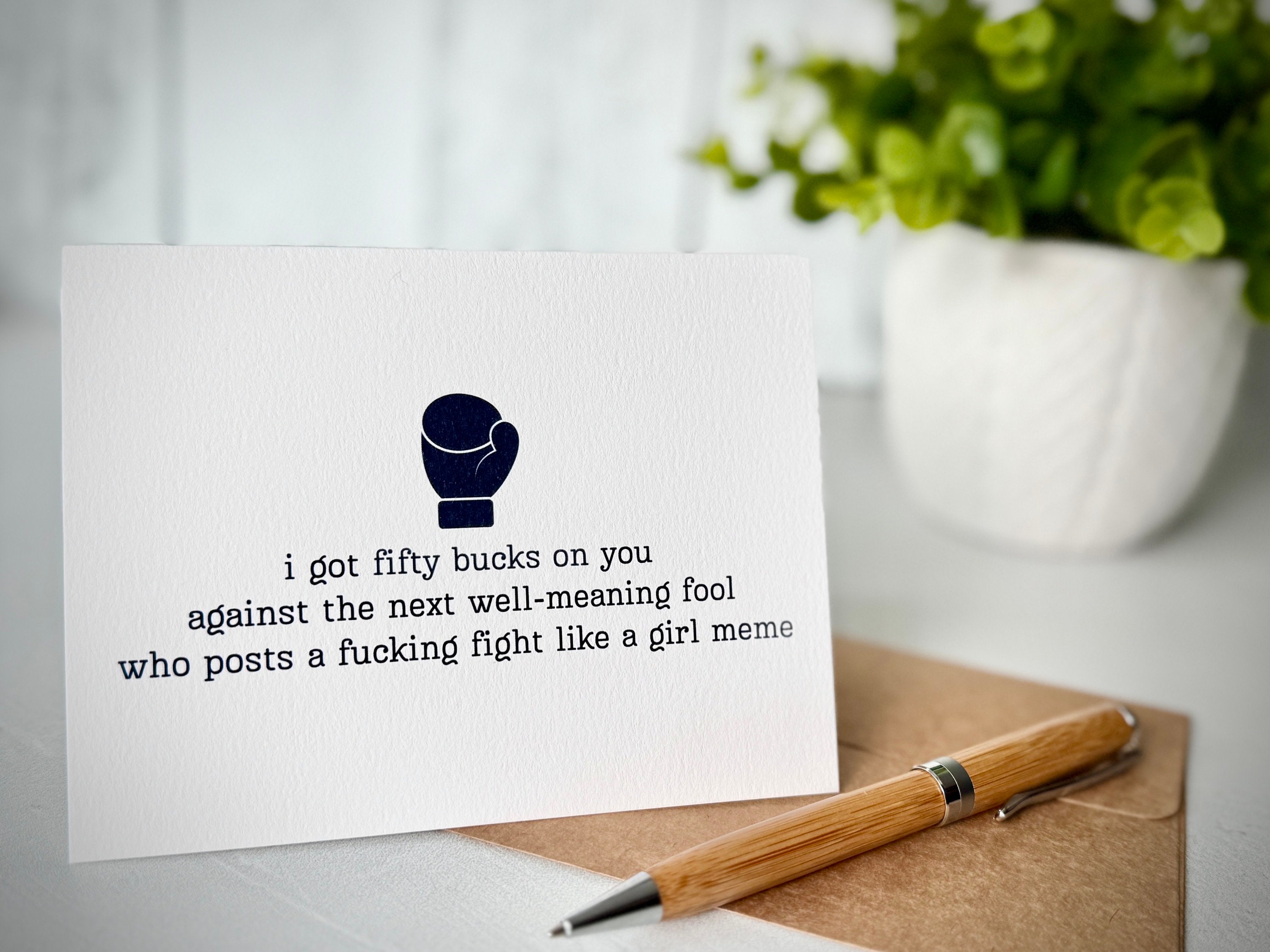 Cancer Card / Chemo Card / Funny Chemo Card / Humor / Support ...