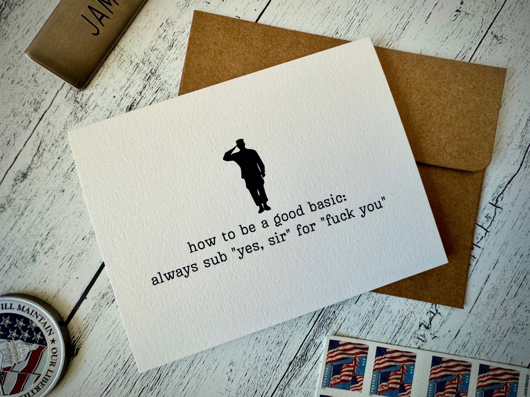Basic Training Cards / BMT / BCT / Service Academy Greeting Cards ...