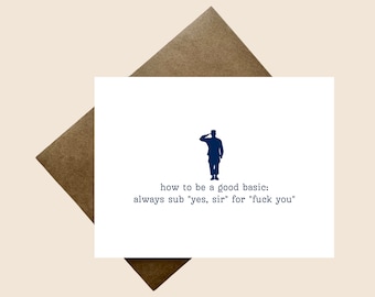 Basic Training Support Cards / BMT / BCT / Military Greeting Cards ...