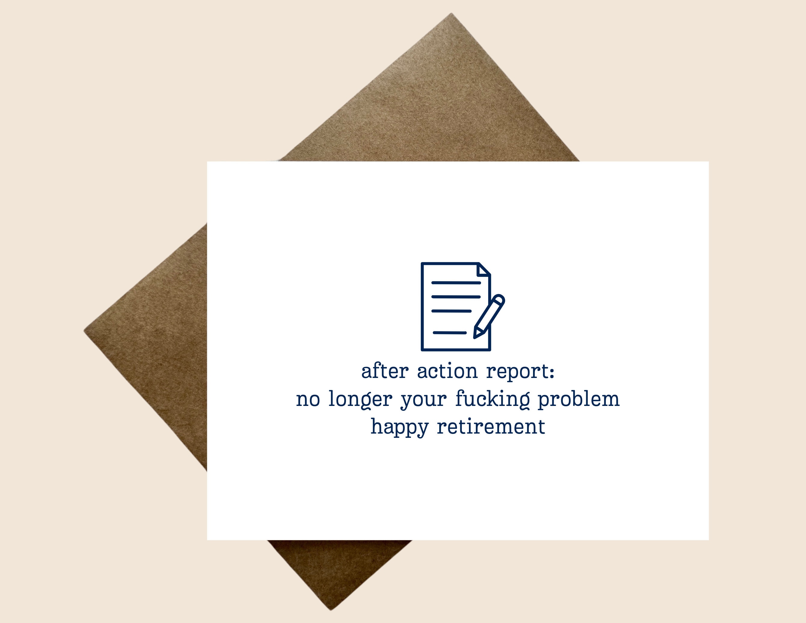 Funny Military Cards / Retirement Cards / Military Retirement / Army ...