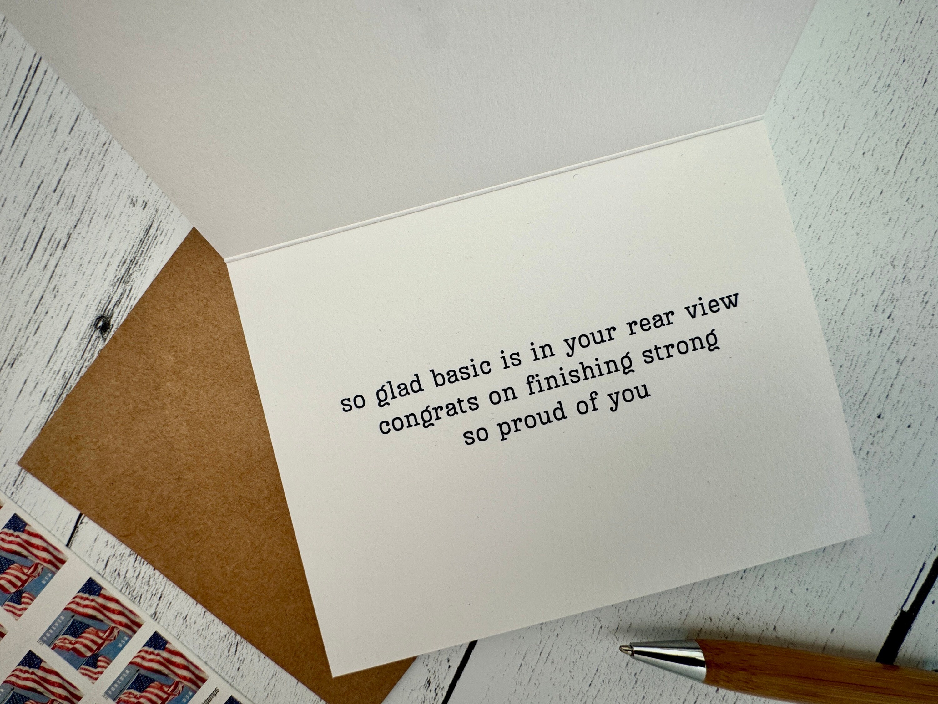 Basic Training Cards / BMT / BCT / Service Academy Greeting Cards ...