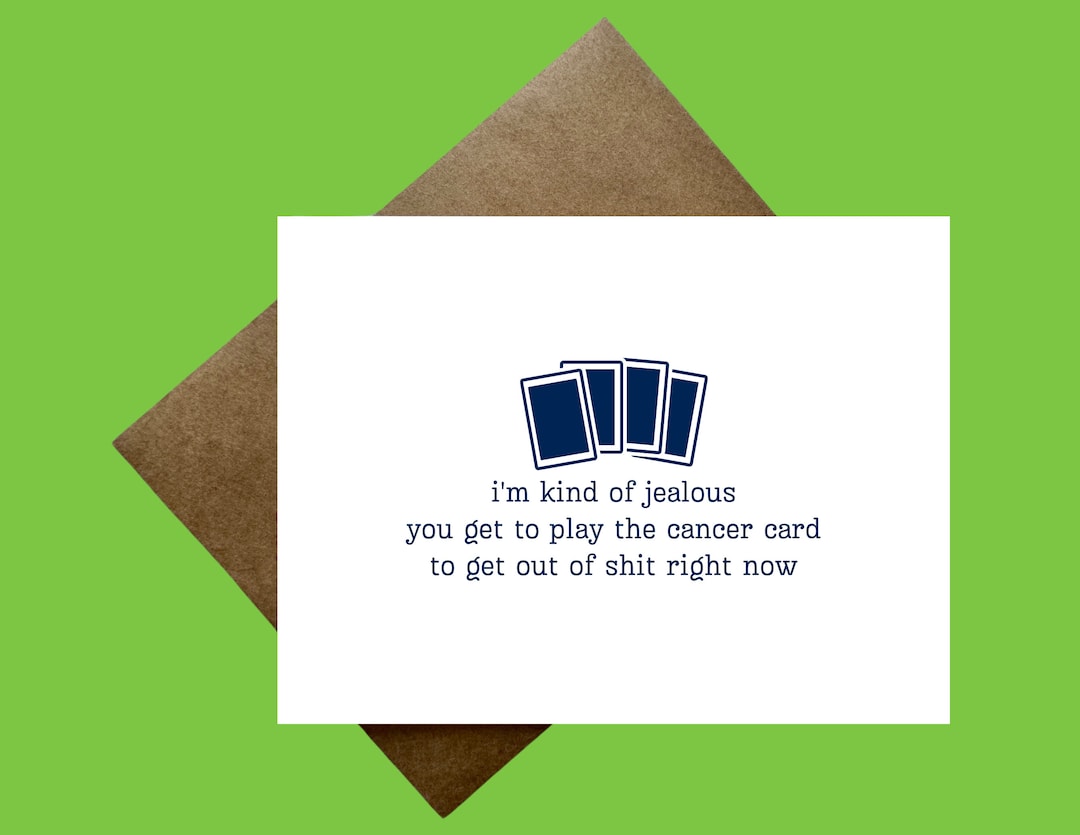 Cancer Card / Chemo Card / Funny Chemo Card / Humor / Support ...