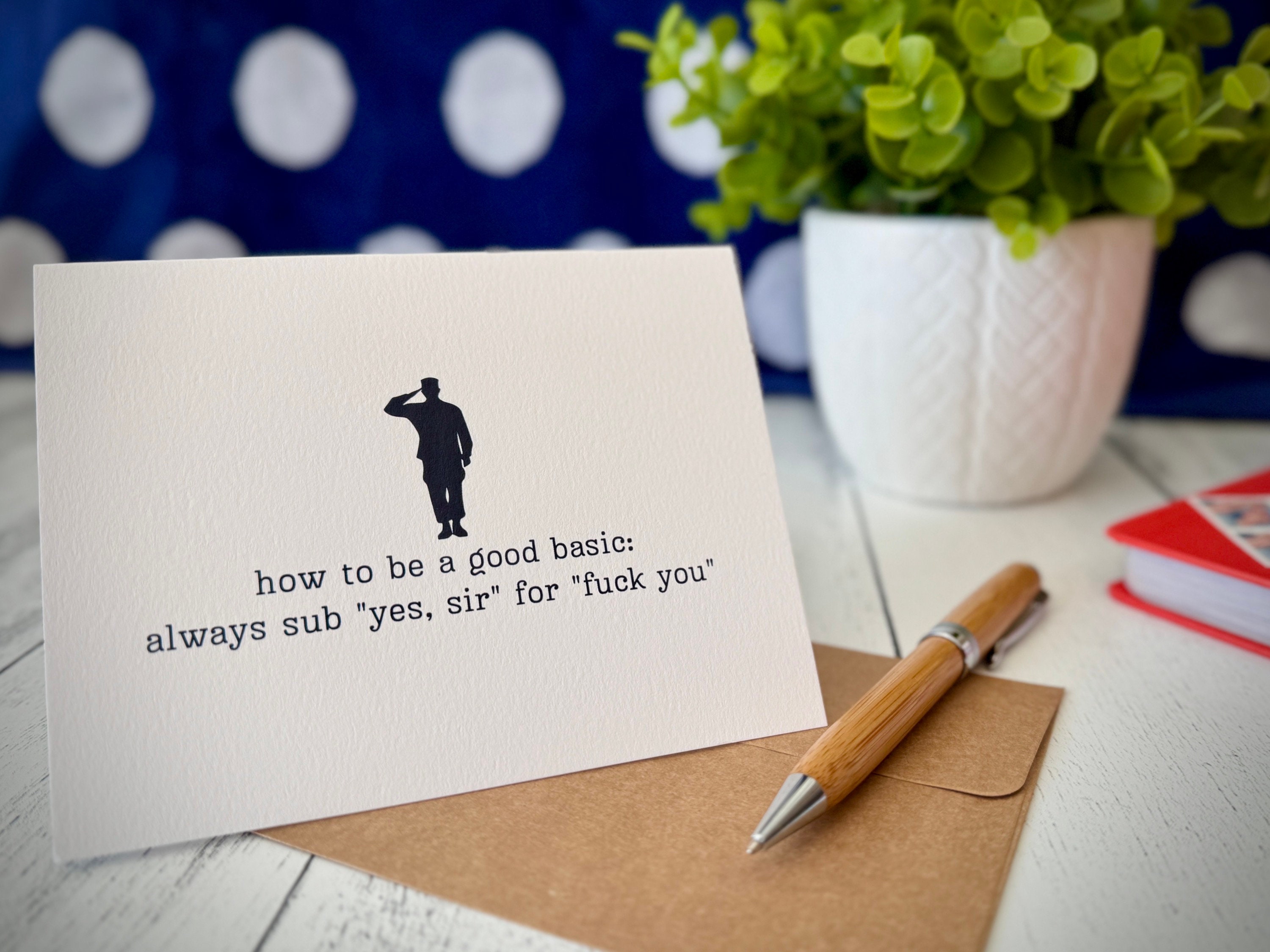Basic Training Cards / BMT / BCT / Service Academy Greeting Cards ...