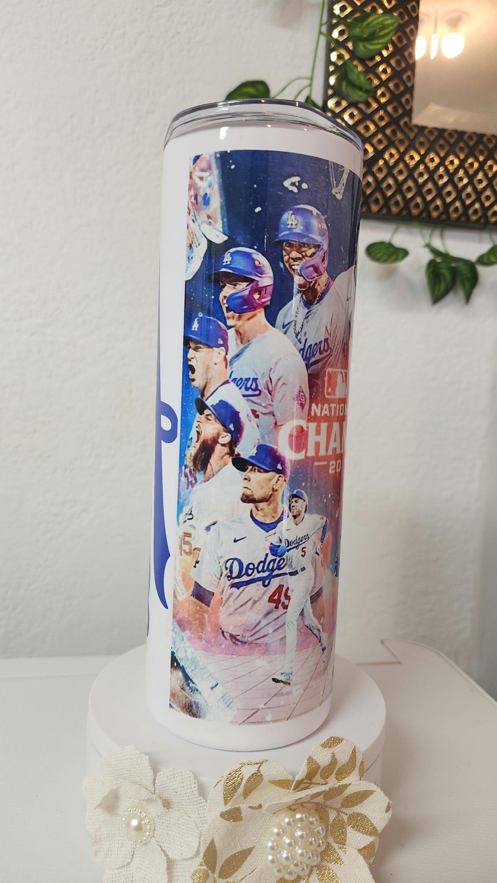 20 Oz Skinny Tumbler Dodgers Champions 2024 - Etsy