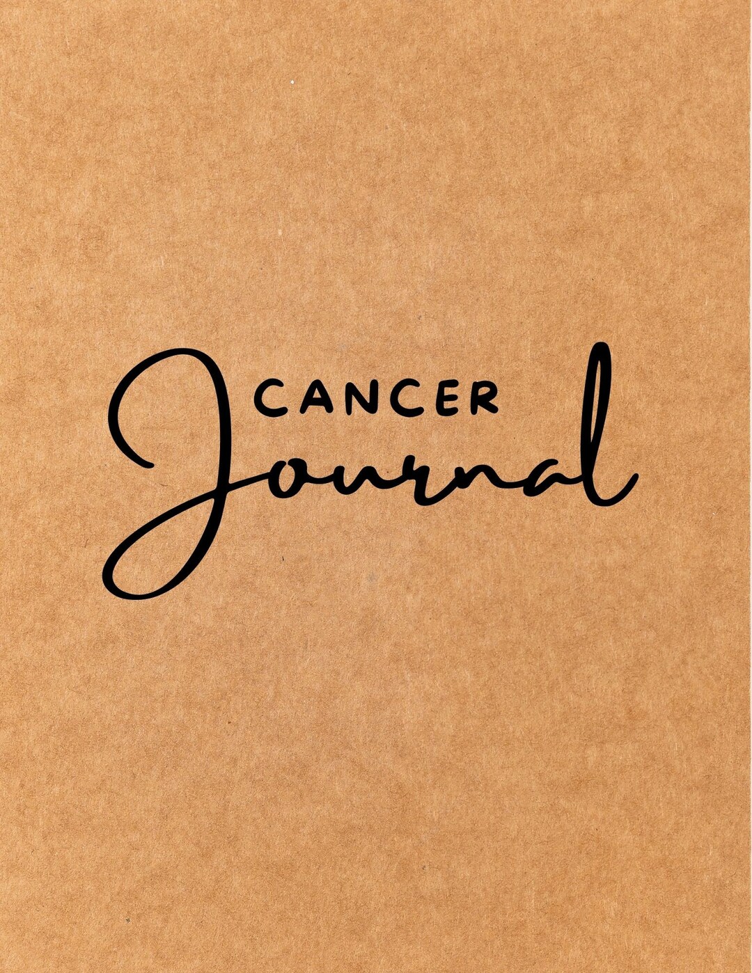 The Cancer Journal (printable) - Etsy